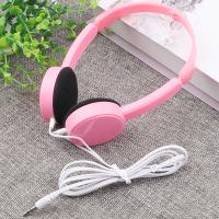 China JTY-716 3.5mm Wired Foldable On-Ear Headphones, Adjustable Lightweight Stereo Headset for Kids School Classroom, Multi Color Options for Bulk Purchase for sale