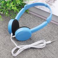 China JTY-716 3.5mm Wired Foldable On-Ear Headphones, Adjustable Lightweight Stereo Headset for Kids School Classroom, Multi Color Options for Bulk Purchase for sale