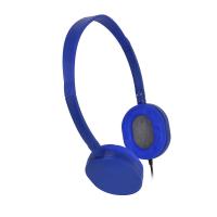 China JTY-868 3.5mm Wired On-Ear Headphones, Lightweight Stereo Headset for Classroom Computer Lab, Bulk Pack with Assorted Bright Colors for sale