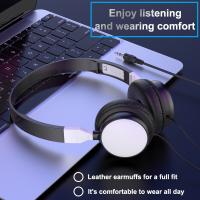 China JTY-882 3.5mm Wired Adjustable On-Ear Headphones, Lightweight Stereo Headset for School, Office and Daily Use, Multiple Classic Colors Available for sale
