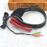 China JTY-588 Wired Headset with Microphone, Lightweight Over-Ear Headphones, 3.5mm Plug, Multi Color Optional, for Online Class, Office, Computer Learning & Gaming Voice Chat for sale
