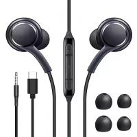 China JTY-AKG Wired In-Ear Earphones 3.5mm / Type-C Earbuds with Mic & Volume Control, Heavy Bass Stereo Wired Headphones, Braided Cable, Noise Isolation, Support Custom Logo & Packaging for Phone Laptop for sale