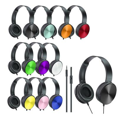 China JTY-450 Wired Over-Ear Headphones with Microphone, 3.5mm Stereo Headset, Multi-Color Lightweight Headphones for Phone, Laptop, PC, Music & Gaming for sale