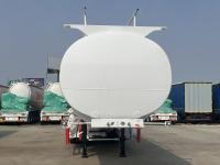 China 45 CBM Oil Tank Trailer with 5mm Tank Shell 90# Kingpin and 28T Landing Gear for Heavy-Duty Transport for sale