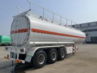 China 45 CBM Oil Tank Trailer with 5mm Tank Shell 90# Kingpin and 28T Landing Gear for Heavy-Duty Transport for sale