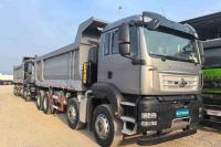 China Sitrak Dump Truck with 430 HP Engine, 22.42 m³ Tipper Body and Leaf Spring Suspension for Heavy Duty Transport for sale