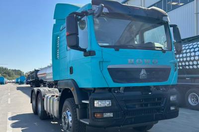 China SINOTRUK HOWO TX Tractor Truck with 400 HP Engine and 600 L Fuel Tank for Port Drayage & Container Transport for sale