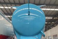 China 45 CBM Capacity Bulk Cement Tank Trailer with High-Strength Q345B Manganese Steel and Fluidized Bed System for sale