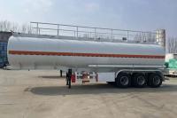 China 45000L and 50000L Capacity 3 Axle Fuel Tanker Trailer Diesel Tank Semi Trailer for Nigeria for sale