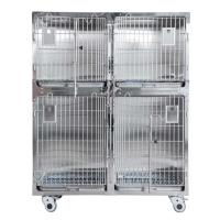 China Dog Cage with Wheels for Pet Hospital for sale