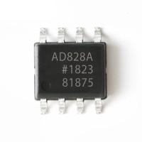 China AD828ARZ Dual Voltage Feedback Video Op Amp IC 130 MHz 8-SOIC Surface Mount for sale