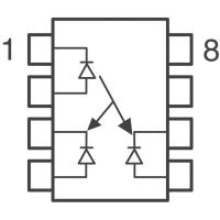 China IL300-EF Integrated Circuit Chip Linear Optocoupler, High Gain Stability, Wide Bandwidth for sale