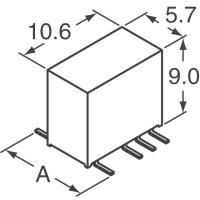 China AGN200A12Z Ultra-Small Slim Polarized Relay 140mW 5.7mm x 10.6mm for sale
