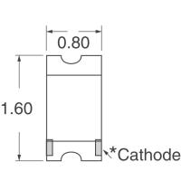 China LTST - C190KGKT  SMD LED Diode , Super thin Chip LED Diode 5V for sale