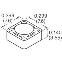 China DR73-100-R Shielded Power Inductor 10uH 1.6A High Efficiency Ferrite Core SMD for sale