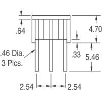 China 3362P-1-103 15-Turn Trimmer Potentiometer 10 Ohm to 5 Megohm ±10% Tolerance for sale