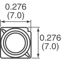 China SLF7045T-101MR50-PF SMD Power Line Inductor 100uH 0.5A Shielded Magnetic for sale