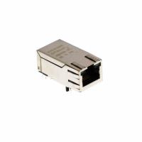 China RJ45 Ethernet Jack JK0654219NL 10/100/1000 Base-T 1500Vrms Tab UP Integrated Magnetics for sale