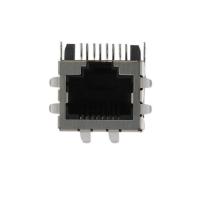 China 10/100 Base-TX RJ45 Ethernet Jack 1x1 Tab Down with LEDs 8 Pin 350µH for sale