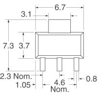 China IRLL110TRPBF Power MOSFET 100V 1.5A SOT-223 Surface Mount Transistor for sale
