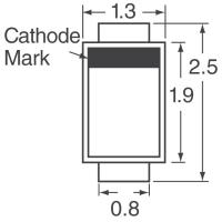 China RSX101VA-30TR Schottky Barrier Diode 30V 1A High Speed Switching Diode TUMD2 for sale