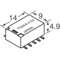 China TQ2SA-3V Programmable IC Chips Low Profile Surface Mount Relay Latest Electronic Devices for sale