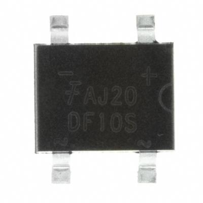 China Single Phase Glass Passivated Surface Mount Bridge Rectifier DF10S 50A Peak Surge for sale