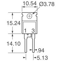 China VS-8TQ100PBF Schottky Rectifier 8 A 100 V Low Forward Voltage Drop 175 C Operation for sale