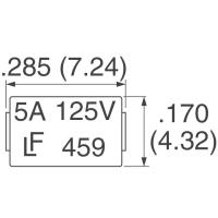 China Littelfuse 459 Series PICO Very Fast-Acting Surface Mount Fuse 0.5A to 5A for sale