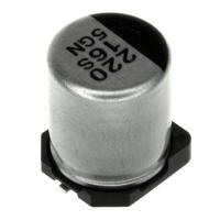 China SMD Aluminum Electrolytic Capacitor 220uF 16V ECEV1CA221XP 105°C 1000h for sale