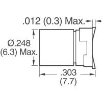 China EEE-1EA101XP SMD Ferrite Bead Aluminum Electrolytic Capacitors for sale