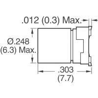China Panasonic EEE-FK1E101XP SMD Aluminum Electrolytic Capacitor 100uF 25V 105°C Low Impedance for sale