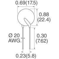 China RXEF185 PolySwitch Resettable PPTC Fuse 1.85A Hold 72V Radial Leaded for sale