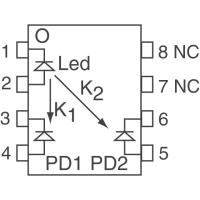 China HCNR201-500E High Linearity Optocoupler 5000V Isolation DIP-8 New Original for sale