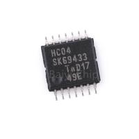 China Nexperia 74HC04PW 112 Hex Inverter IC 2V to 6V SOIC-14 Original New for sale
