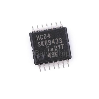 China Nexperia 74HC04PW 112 Hex Inverter IC 2V to 6V SOIC-14 Original New for sale