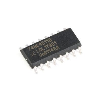 China Nexperia 74HC4511D BCD to 7-Segment Latch Decoder Driver 16-Pin SOIC for sale