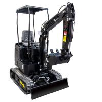 China EPA Small Track Excavator 1.2T Excavator Digging Machines 1650mm Digging Depth for sale