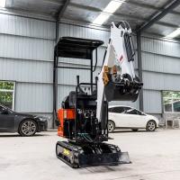 China EPA Hydraulic Compact Excavator SGS 1.5 Ton Mini Digger For Installation for sale