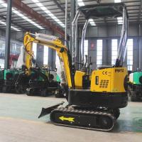 China 1.5 Tonne Excavator Digging Machine Mini Excavator with CE Euro 5 Certification for sale