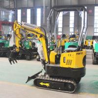 China EURO 5 Mini Excavator EPA Internal Combustion Drive Excavator for sale