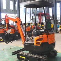 China 0.8 Tonne Mini Digger With Auger SGS Diesel Engine Excavator for sale