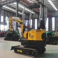 China 0.8 Ton Hydraulic Excavator Machine CE Mini Excavator Briggs Stratton for sale