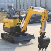 China CE EPA Mini Digger Excavator 0.8 Ton Small Household Excavator for sale