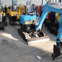 China Internal Combustion Drive 1T Mini Excavator Automatic Idle Speed for sale