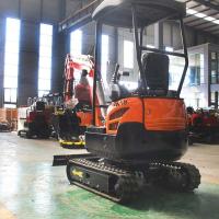 China ISO9001 1 Ton Mini Digger Small Mini Excavator 1000kg Durability Structure for sale