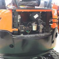 China 1T Mini Crawler Excavator Digging Machines GPS Satellite Position for sale