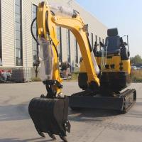 China 1.5km/H Travel Speed Mini Excavator Digging Micro Shovel Excavator for sale