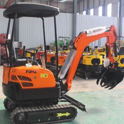China Internal Combustion Drive Micro Mini Excavator Ramming Hydraulic Crawler for sale