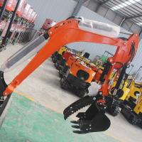 China Internal Combustion Drive Micro Mini Excavator Ramming Hydraulic Crawler for sale